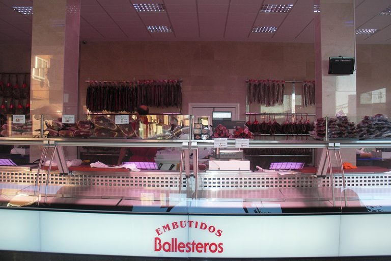 Ubicación de las tiendas de Embutidos Ballesteros