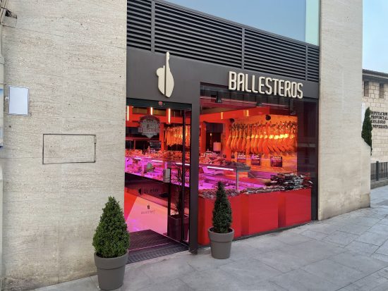 Ubicación de las tiendas de Embutidos Ballesteros
